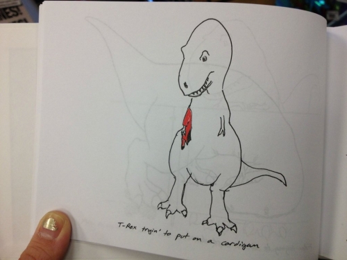 Book of the day: T-Rex Trying