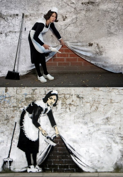Banksy IRL photography