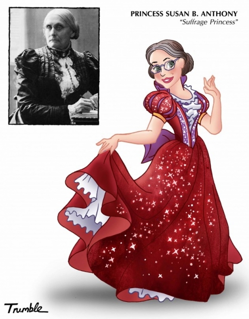 Female role models as Disney princesses